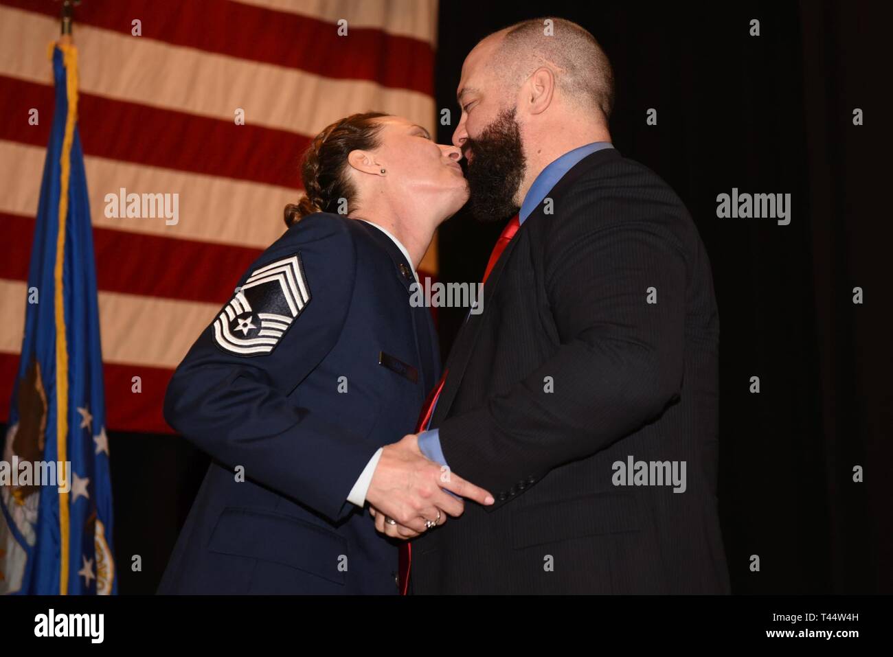 Chief Master Sgt. Jaime Capps, 22nd Air Refueling Wing command chief ...