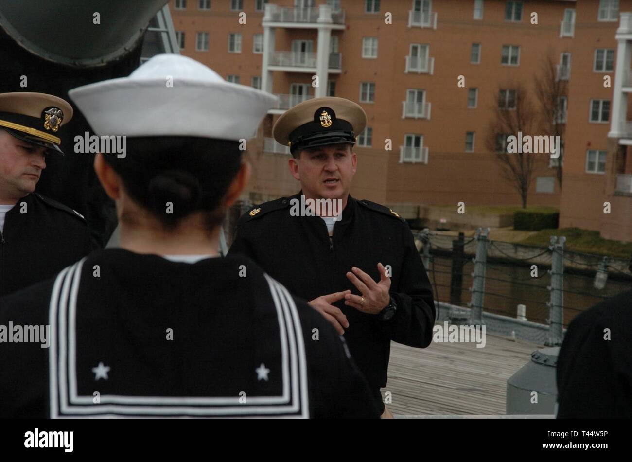 ETCS(SW/SCW) Eric Lee Zimmerman, assigned to the Arleigh-Burke Class ...