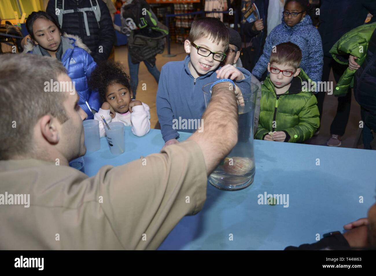 NEW YORK CITY (Feb. 22, 2019) -- Chief Fire Control Technician Joseph ...