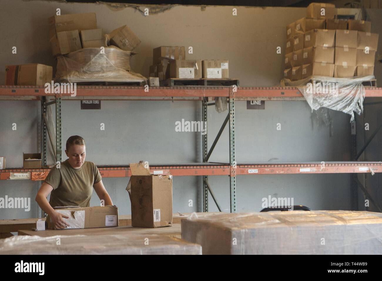 Tech. Sgt. Brittany Dorsett, 379th Expeditionary Logistics Readiness ...
