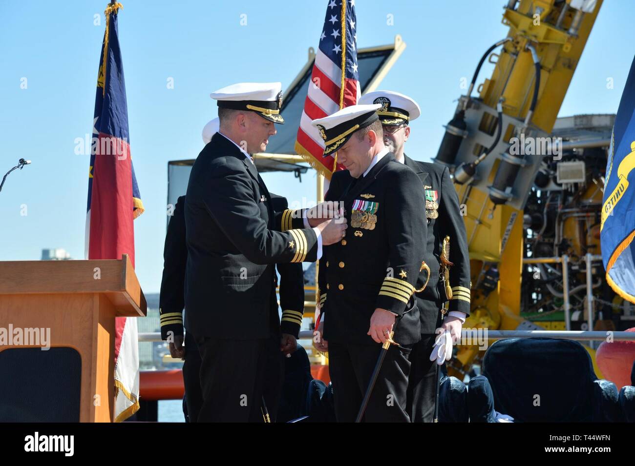 DIEGO (Feb. 22, 2019) - Cmdr. Kenneth Douglas, senior deputy at ...