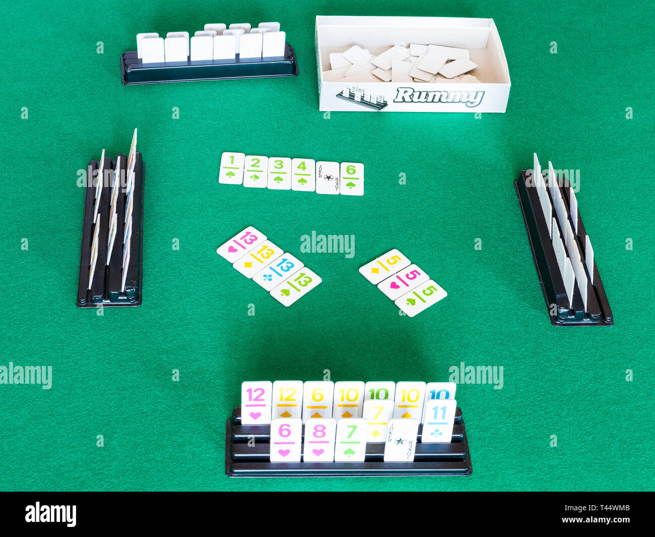 Rummy game hi-res stock photography and images - Alamy
