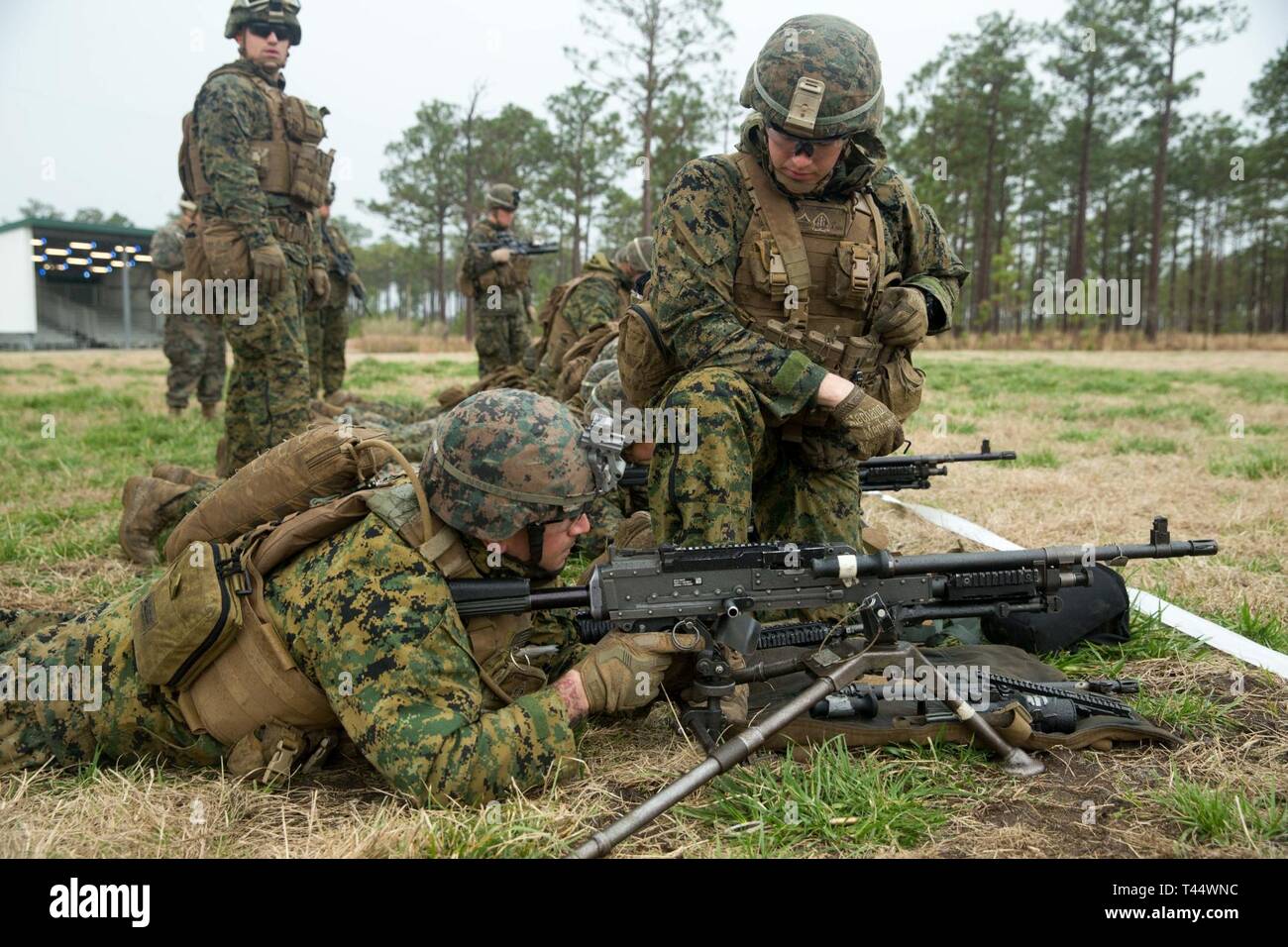 U.S. Marines with 2nd Battalion, 2nd Marine Regiment, 2nd Marine ...