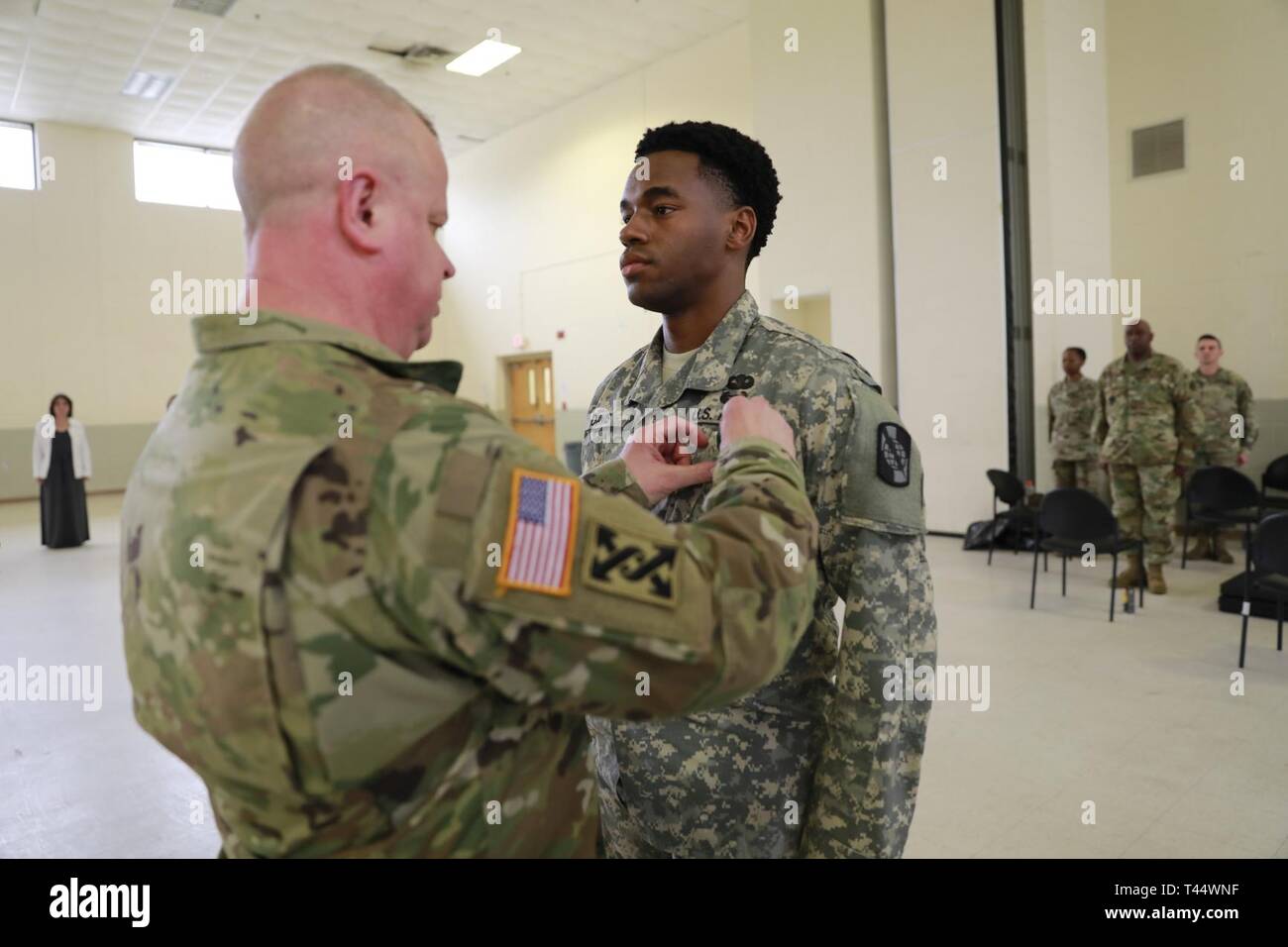 U.S. Army Spc. Darious Davis, a competitor of the 359th Theater ...