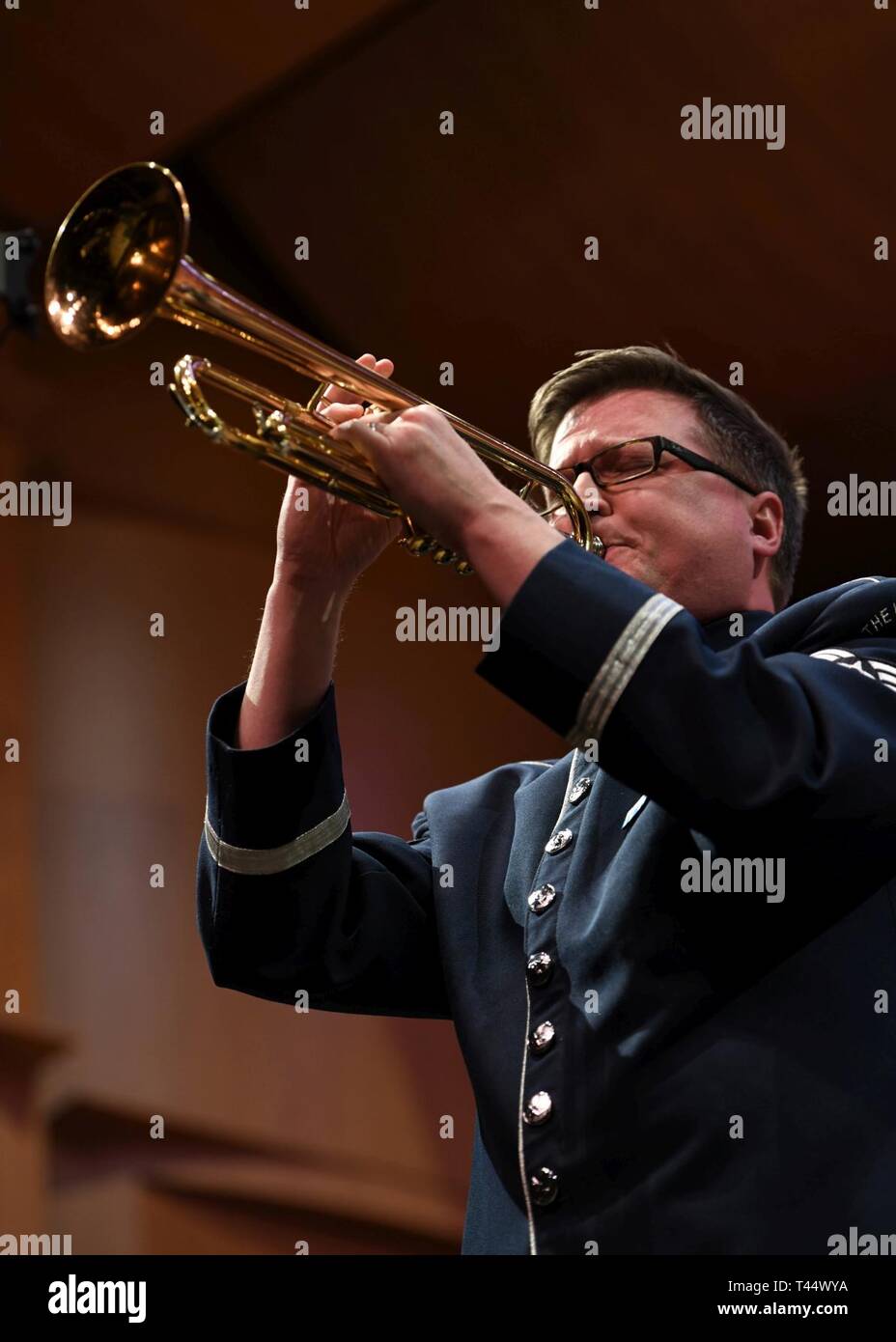 Tech. Sgt. Logan Keese, U.S. Air Force band’s Airmen of Note trumpet ...