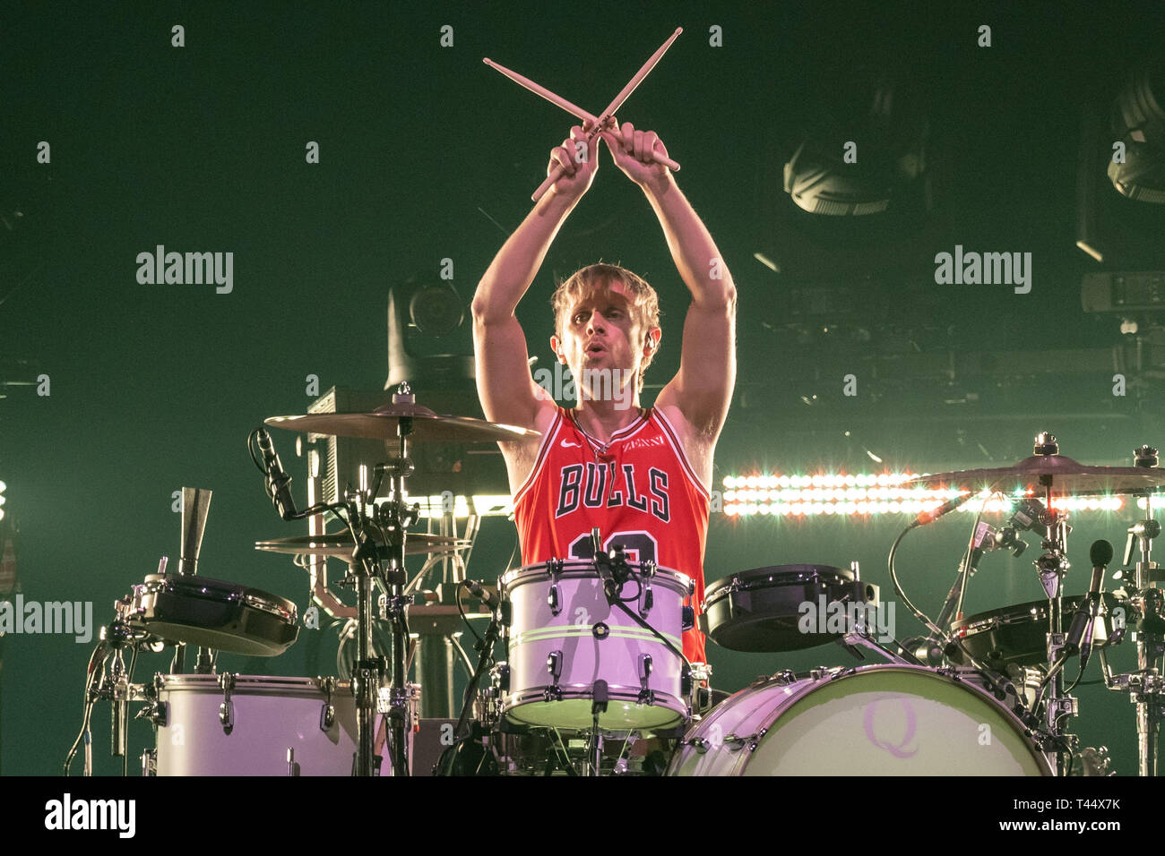 Dominic howard of muse hi-res stock photography and images - Alamy