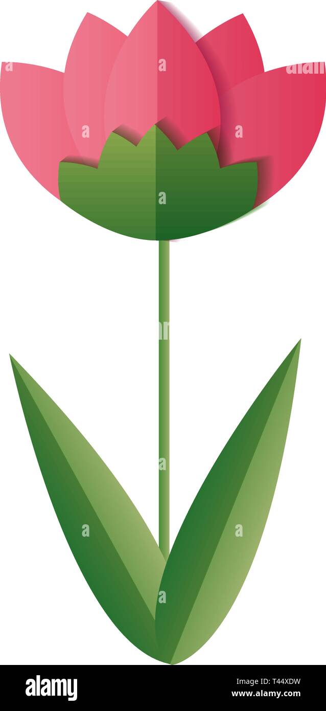 flower stem leaves Stock Vector Image & Art - Alamy