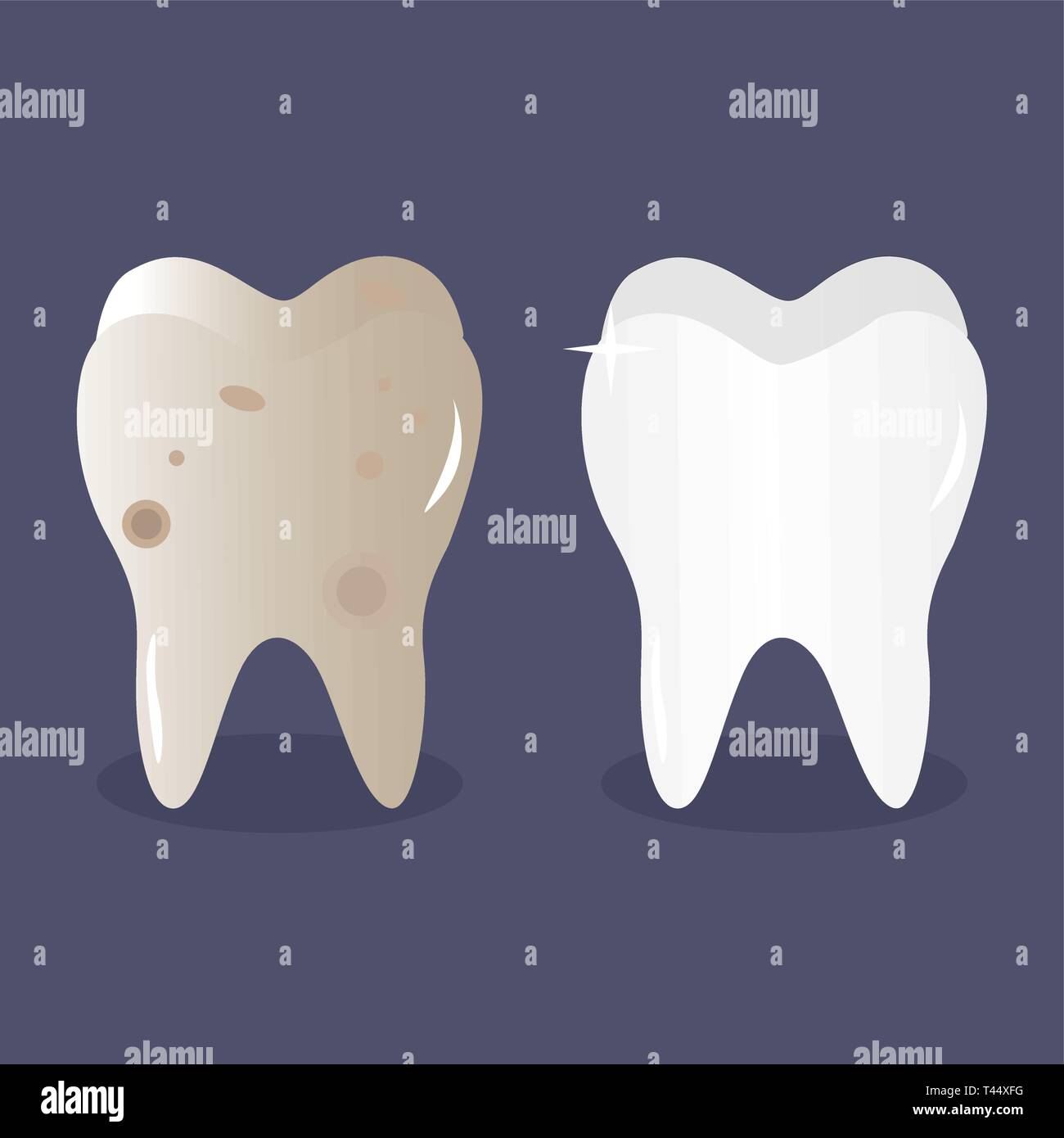 Tooth bleaching Stock Vector Images - Alamy