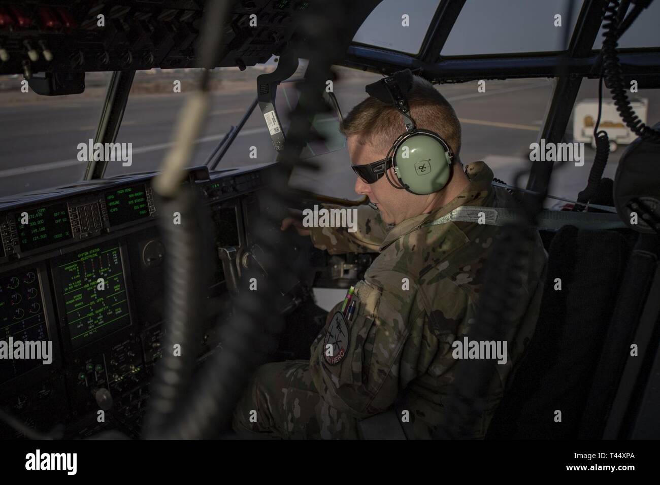 U.S. Air Force Maj. Craig Wills, a pilot assigned to the 75th ...