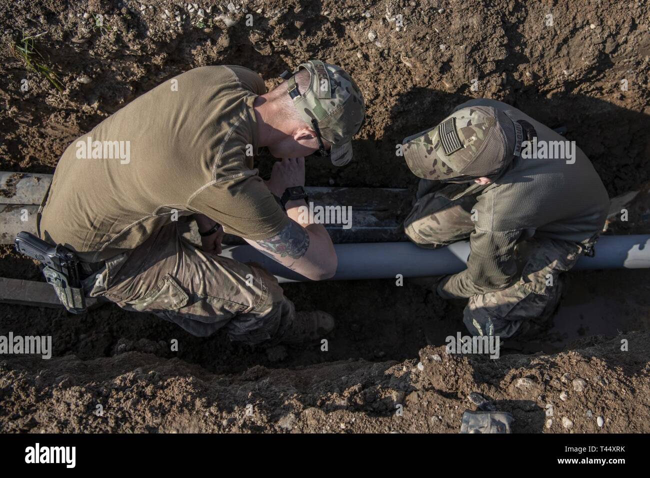 Tech. Sgt. Amber Sides, AF Engineering and Installation Erbil team ...