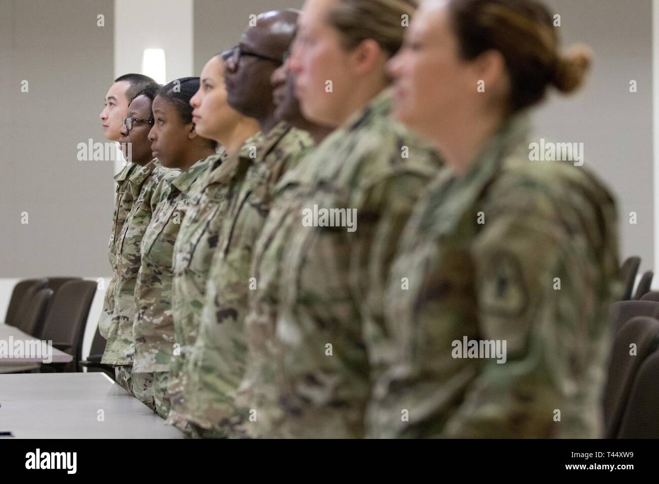 Non-commissioned officers (NCOs) of U.S. Army and U.S. Army Reserve ...