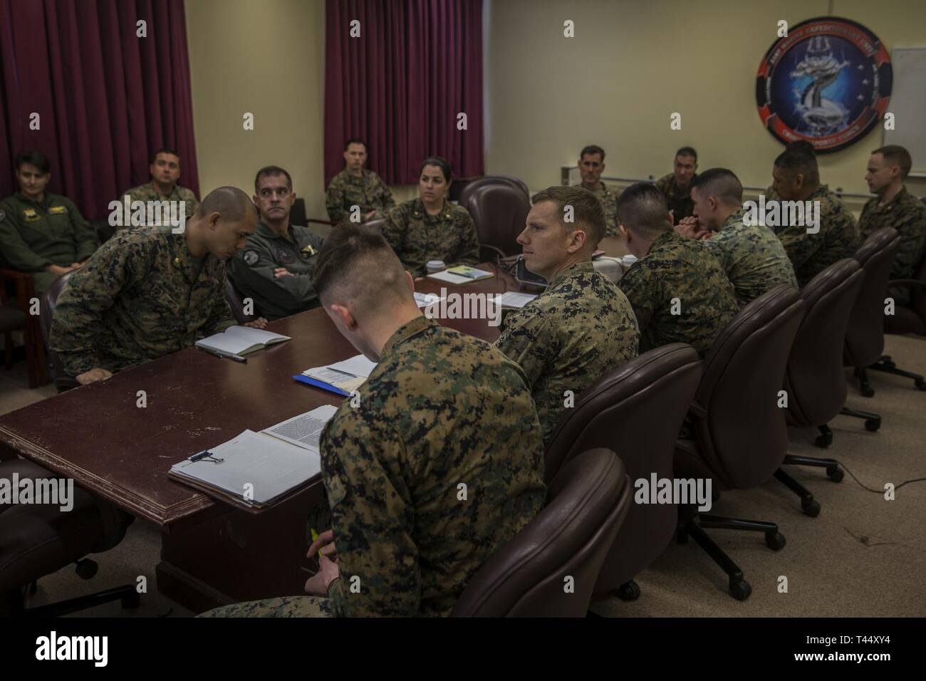 Four combat ready marines hi-res stock photography and images - Alamy