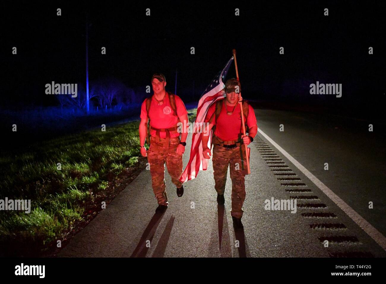 U.S. Air Force Tech. Sgt. Nate Wright, right, a Special Tactics combat ...