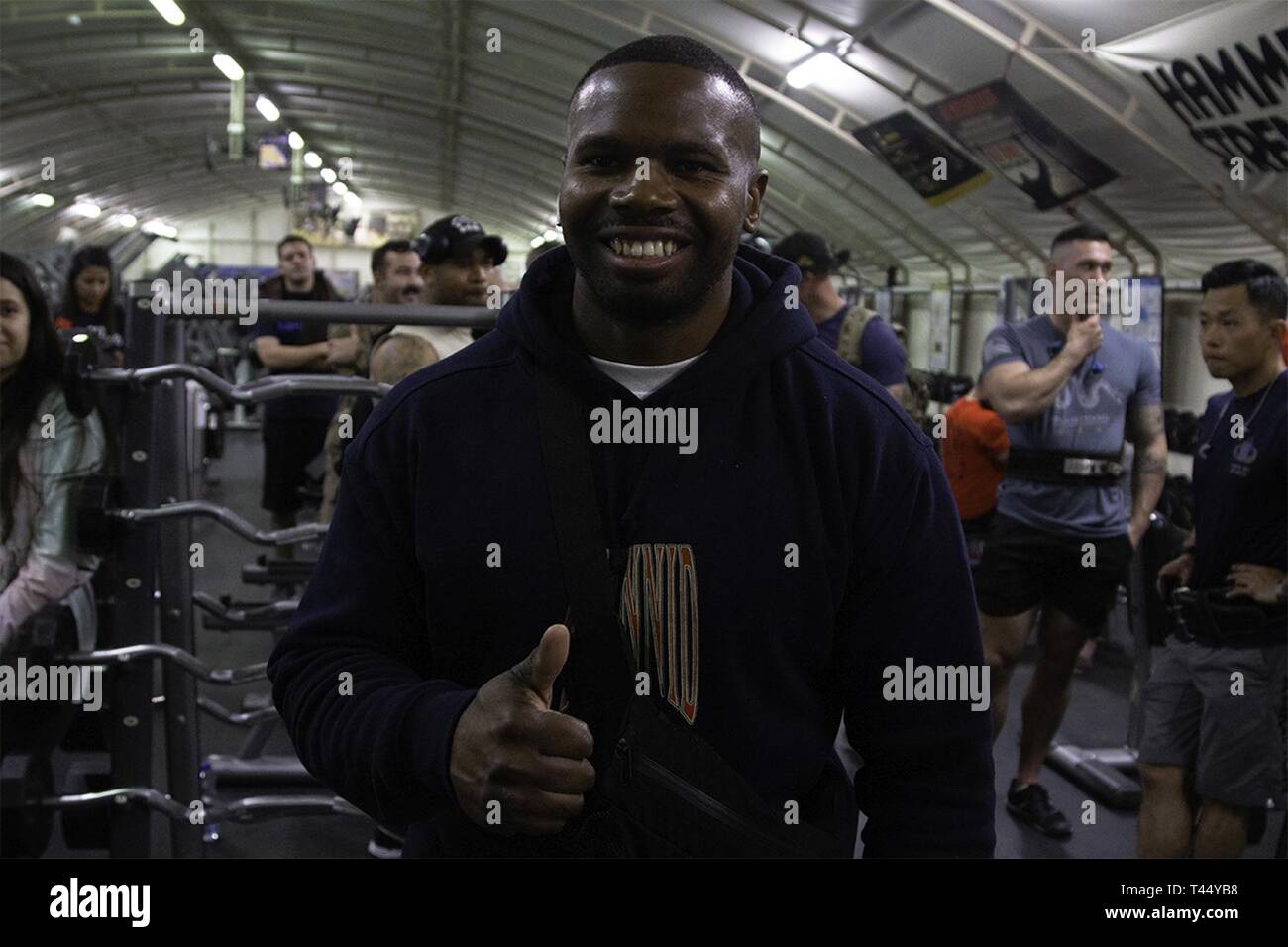 Sgt. Nolan Johnson with the 300th Sustainment Brigade poses after ...