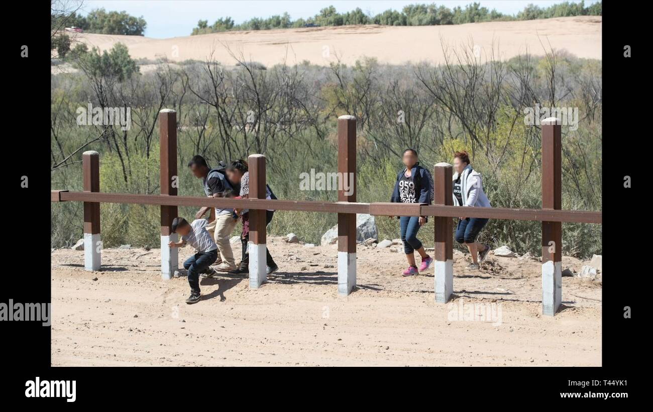 On February 24, 2019, a large group of migrants were intercepted by ...