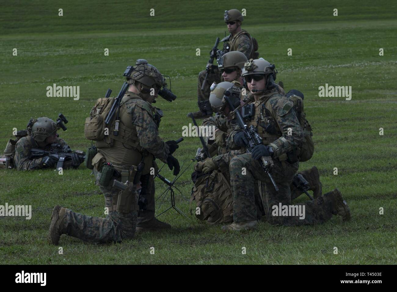 Marines with the 31st Marine Expeditionary Unit’s Maritime Raid Force ...