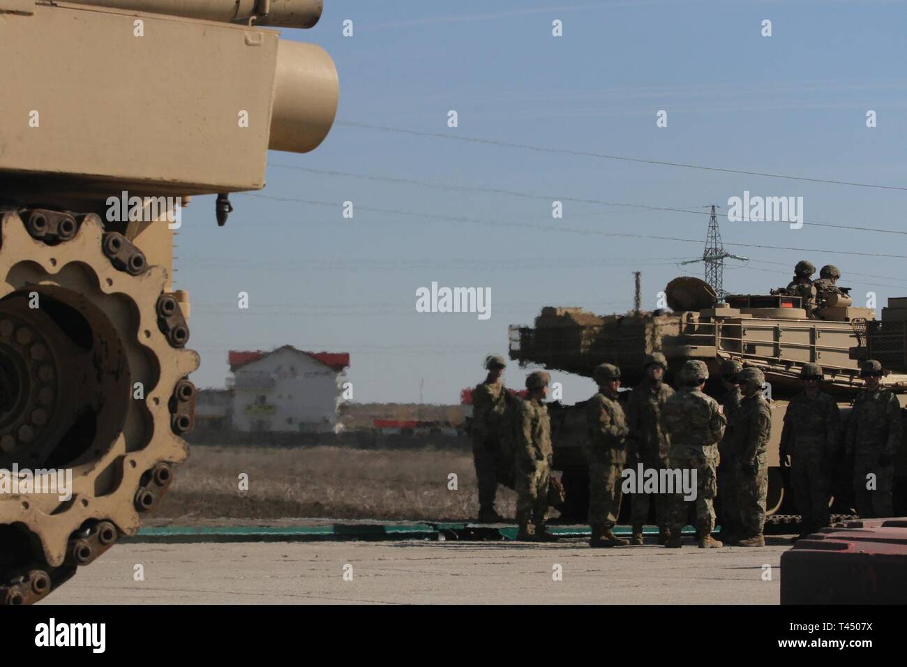 MIHAIL KOGALNICEANU AIR BASE, Romania (Feb. 25, 2019) – Soldiers from ...