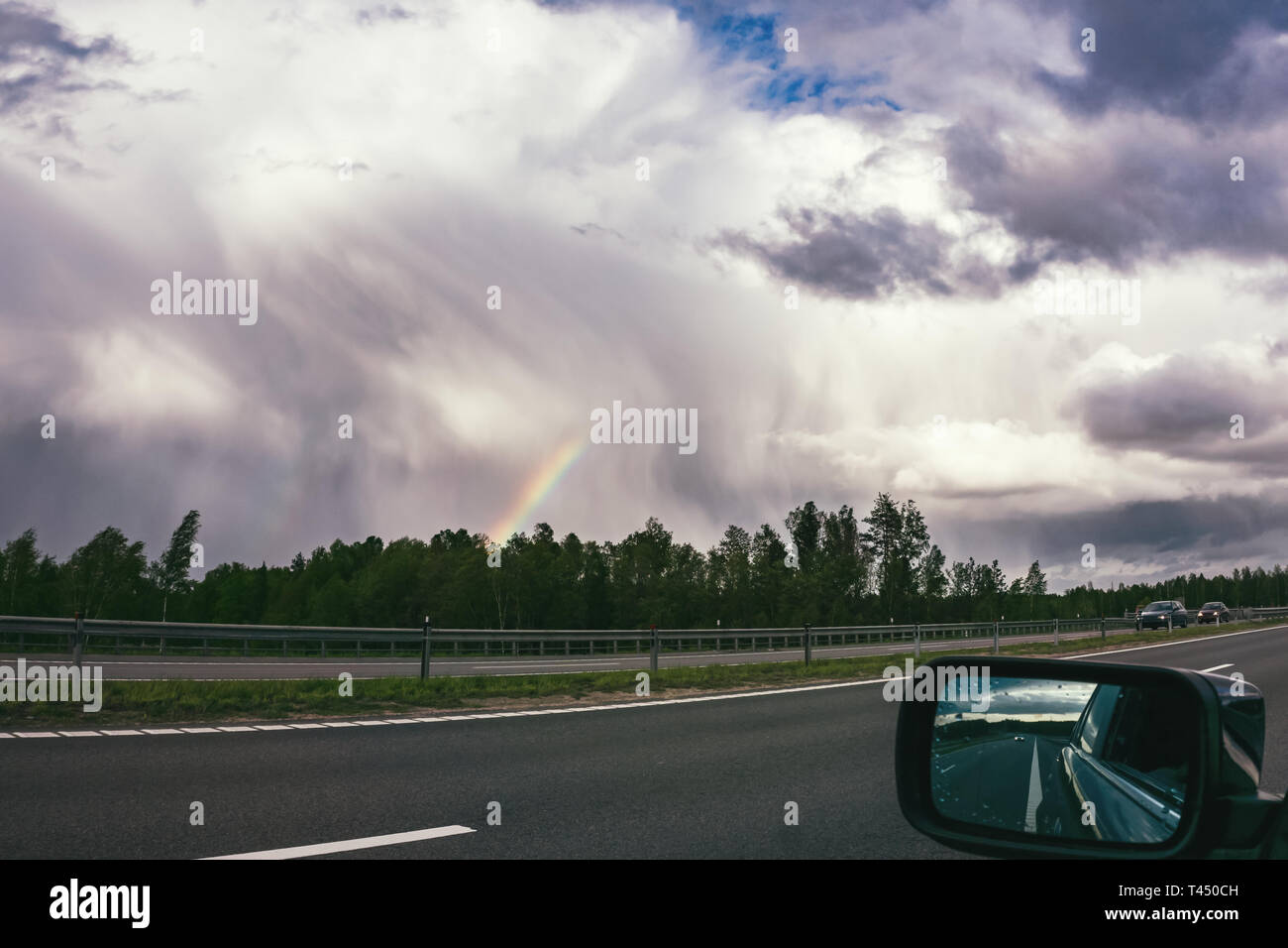 Rainbow windshield hi-res stock photography and images - Alamy