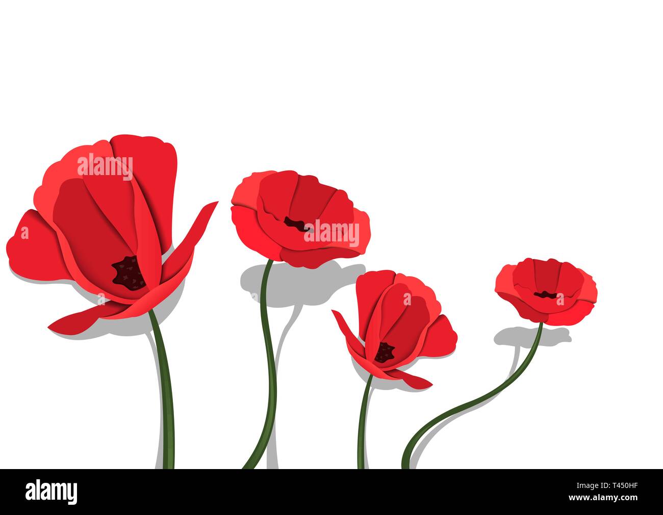 Tulip flowers gift paper Stock Vector Images - Alamy