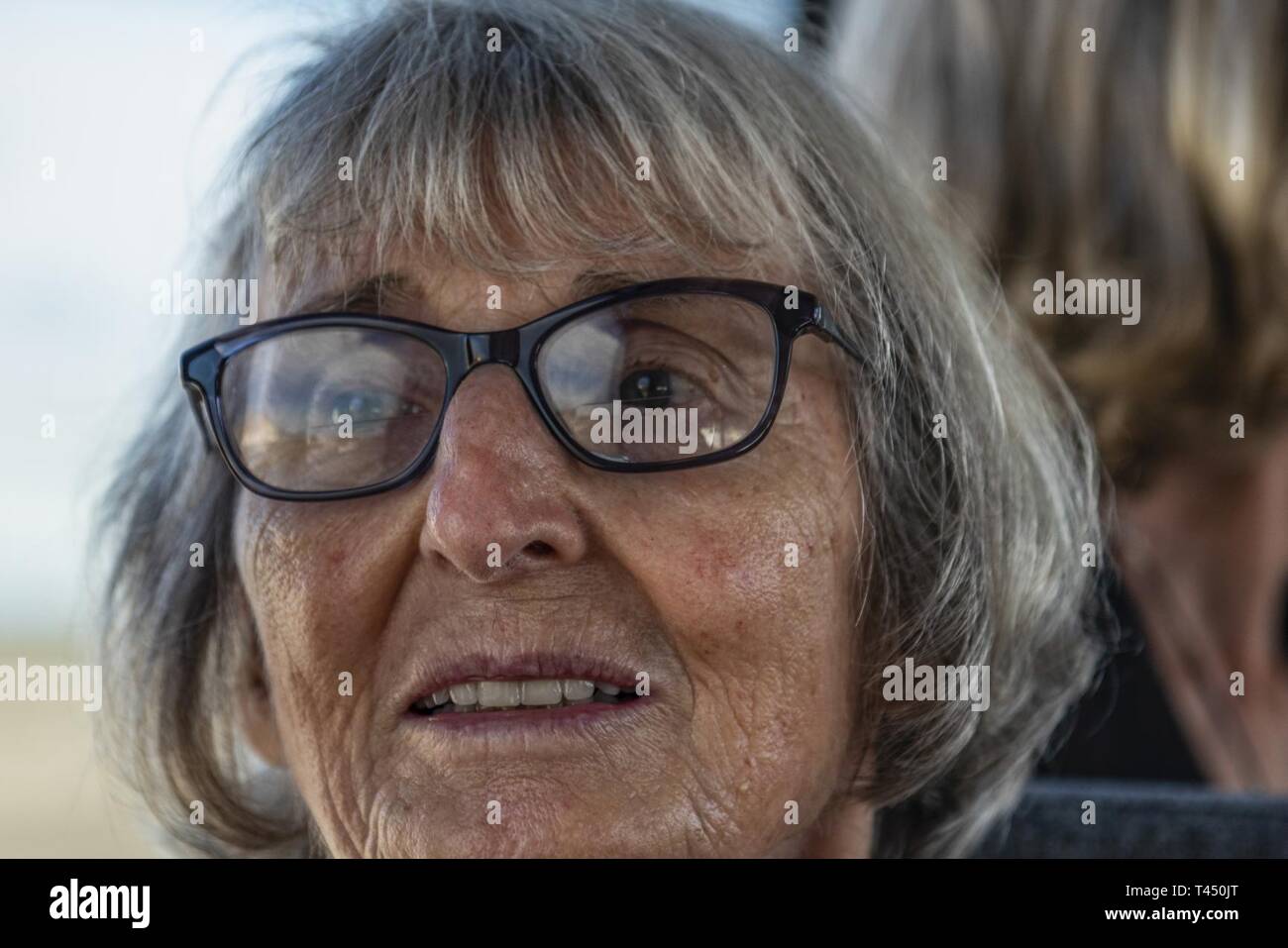 Mary Tyndall Troff, daughter of World War I pilot Lt. Frank B. Tyndall ...