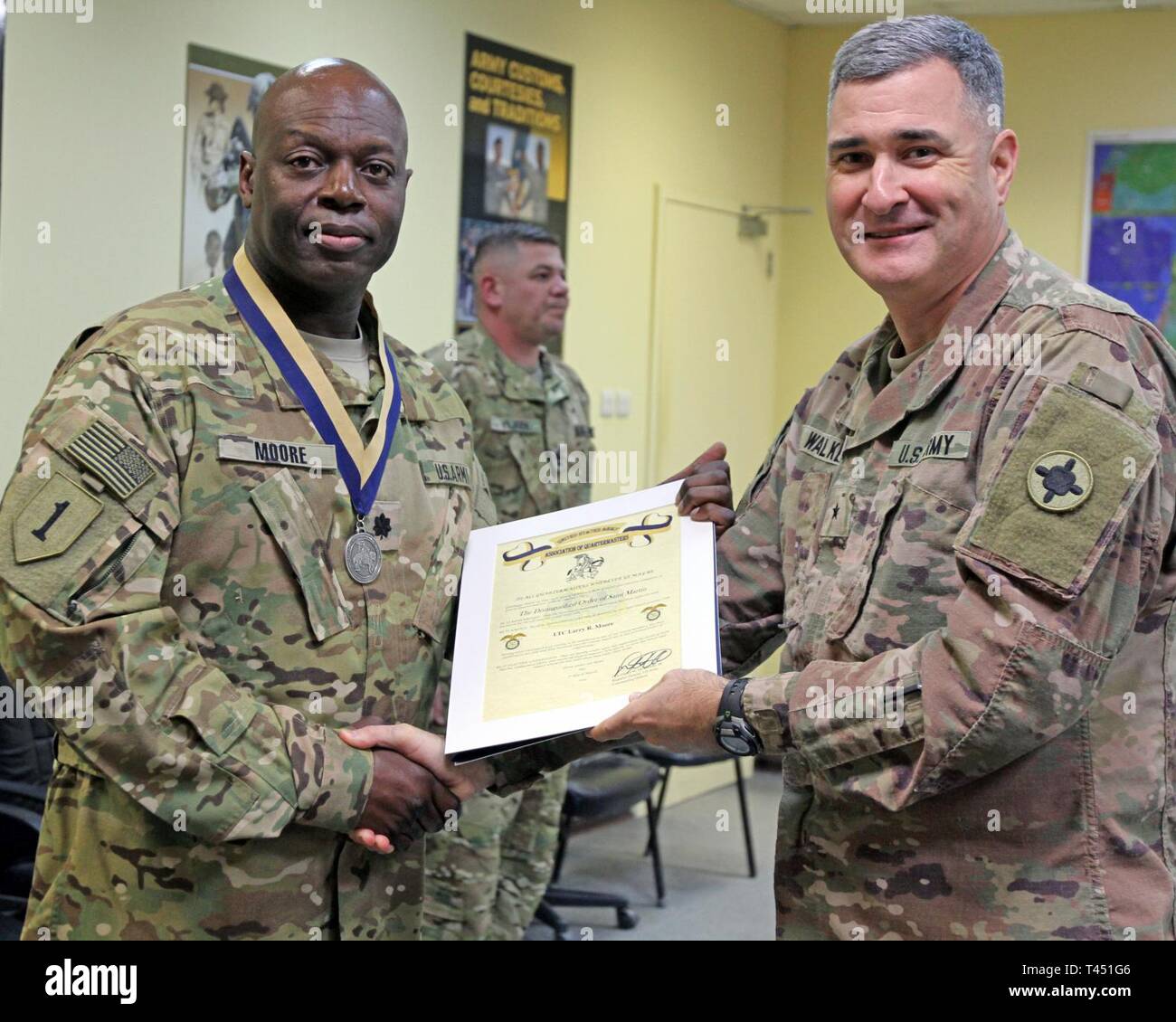 Receives the distinguished service order hi-res stock photography and ...