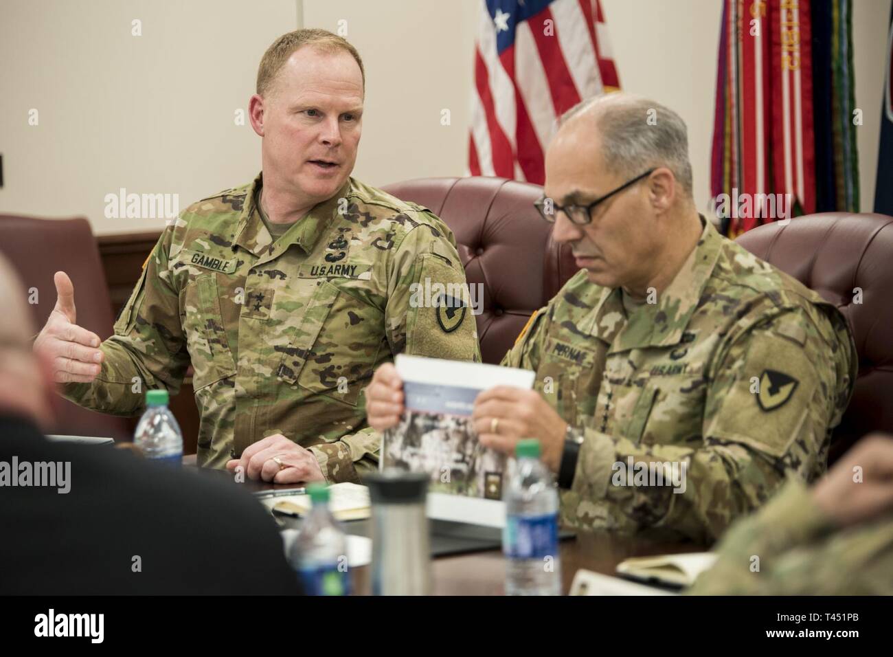 Maj gen duane gamble hi-res stock photography and images - Alamy