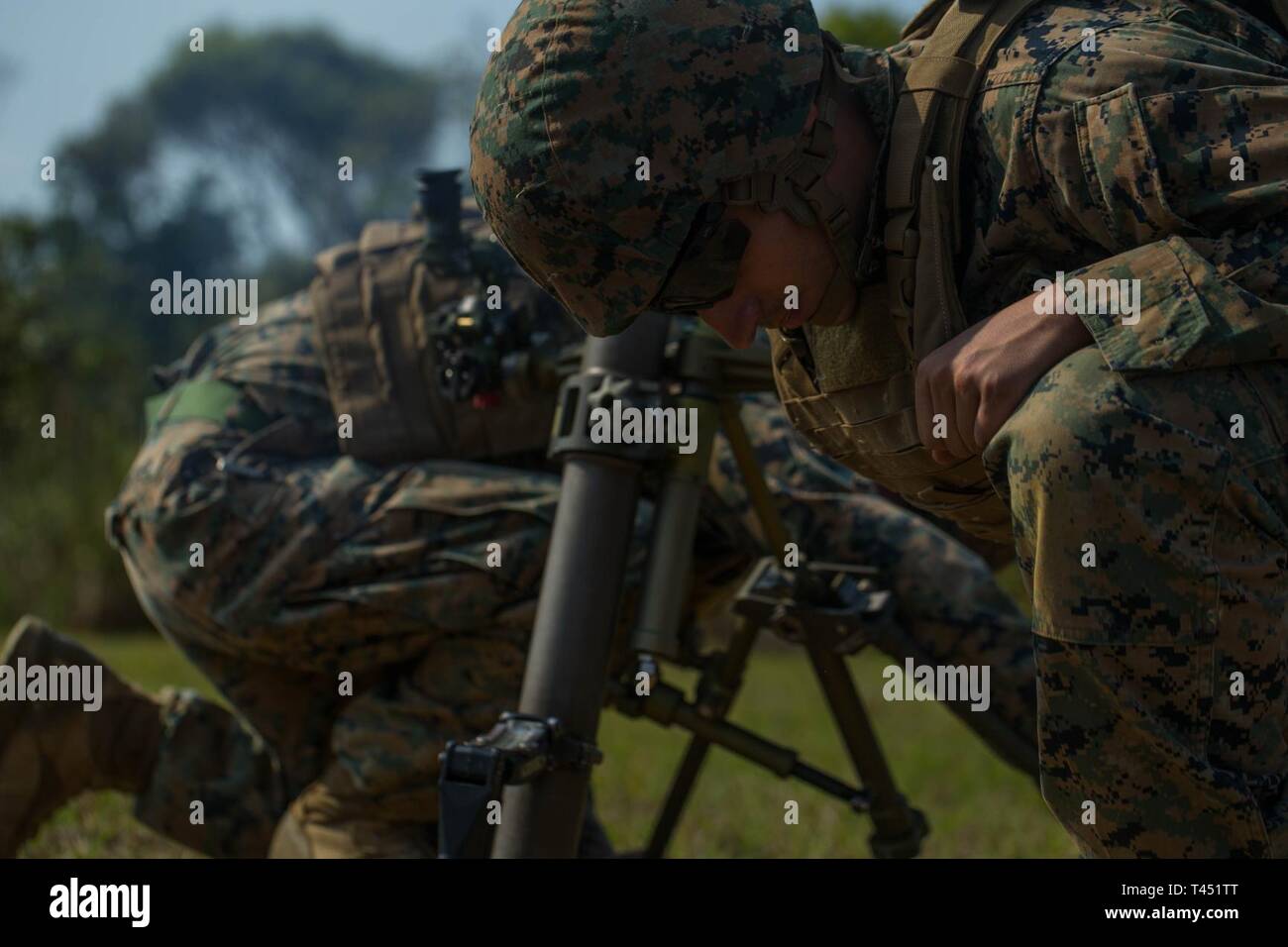 U.S. Marine Corps Cpl. Raul Mendez with Tactical Readiness Training ...