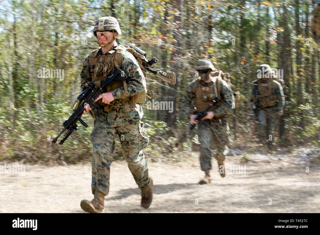 U.S. Marines with 2nd Battalion, 2nd Marine Regiment, 2nd Marine ...