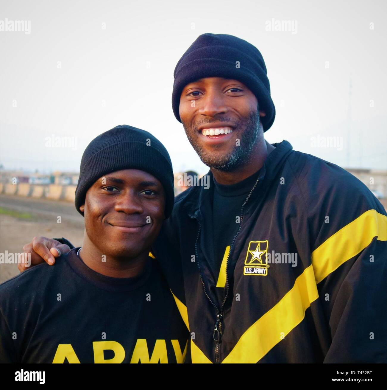 Spc. Carlos Clottey and Spc. Allen Hines, Task Force Cavalier, 529th ...