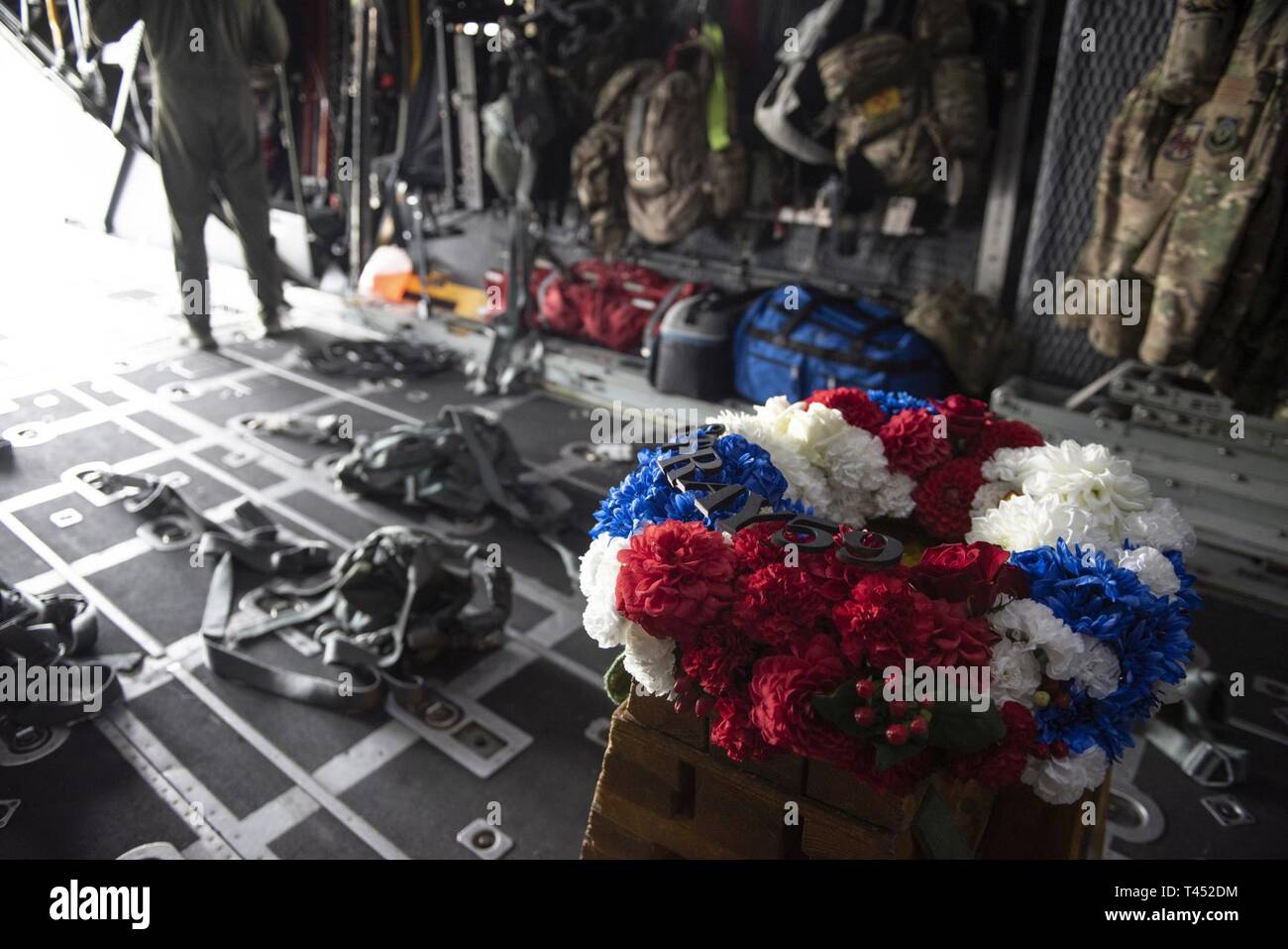 A 1st Special Operations Squadron MC-130H Combat Talon II is prepared ...