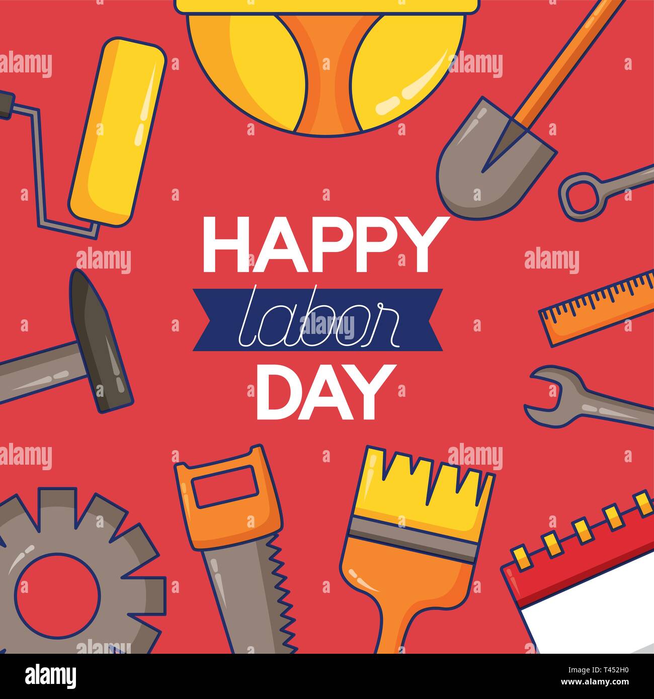 Happy Labour Day Stock Vector Image Art Alamy happy-labour-day-stock-vector-image-art-alamy