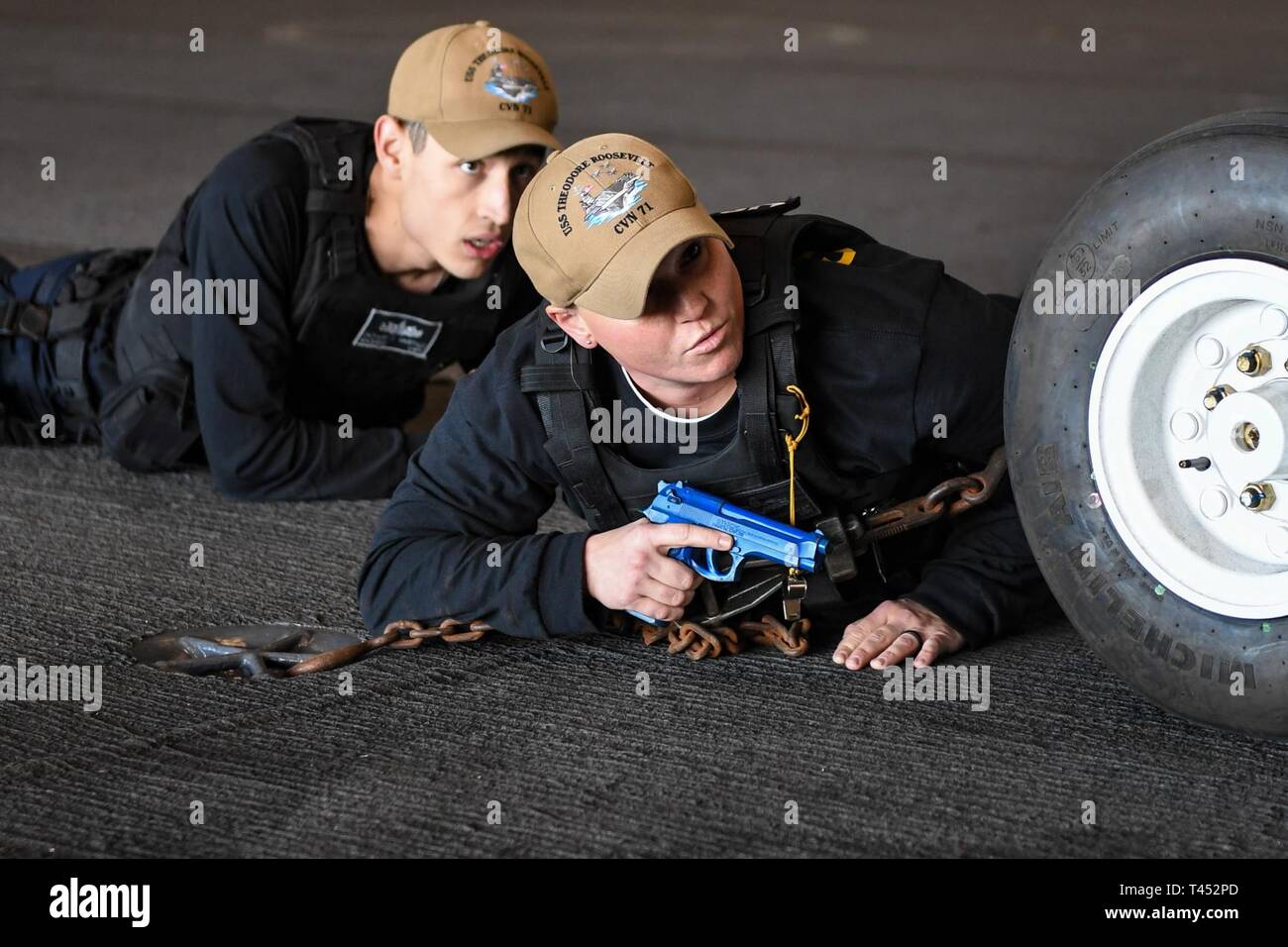 PACIFIC OCEAN (Feb. 27, 2019) Master-at-Arms 2nd Class Zachary D ...