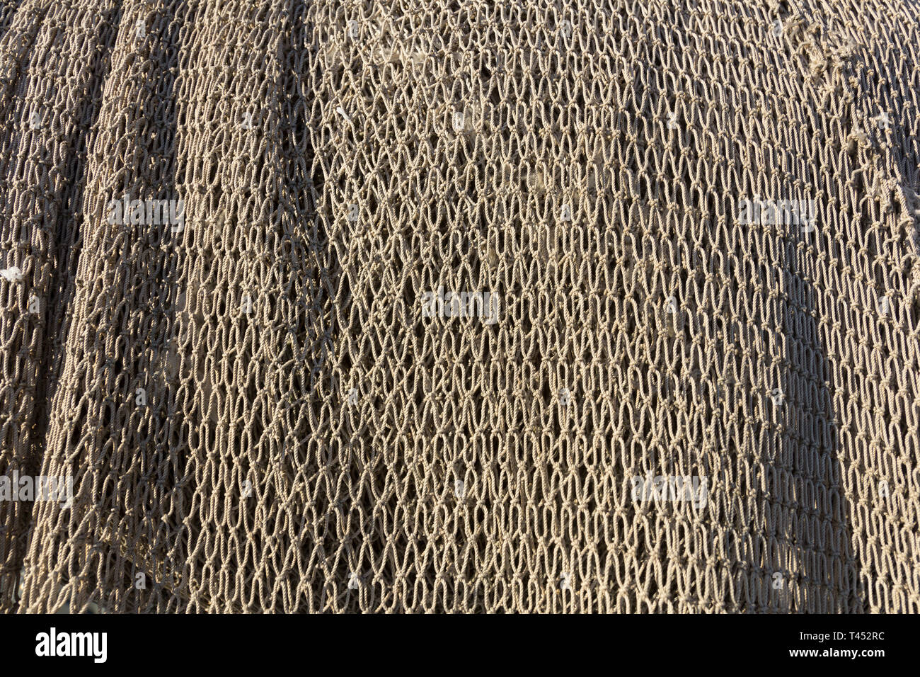 real fishing net Stock Photo - Alamy