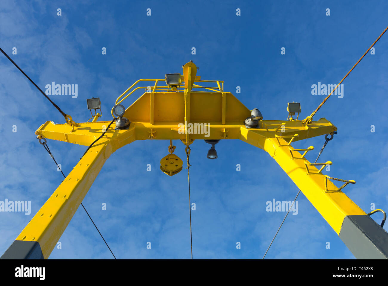 Fishing trawler equipment hi-res stock photography and images - Alamy