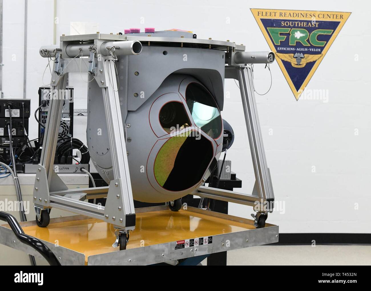 JACKSONVILLE, Fla. (Feb. 27, 2019) An MX-20 electro-optical infrared ...