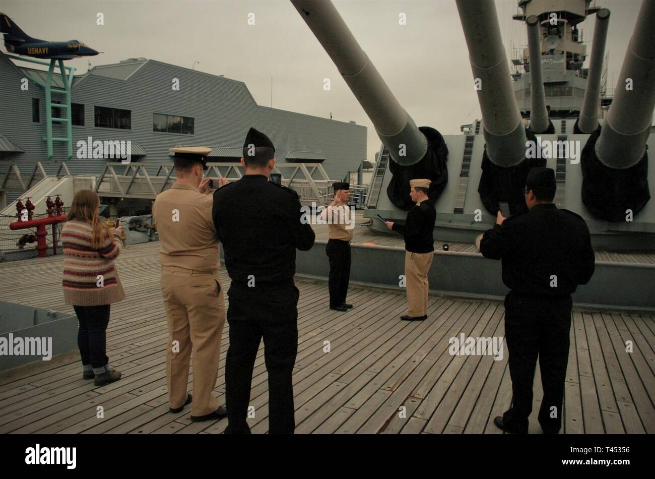 ETV1(SS) John Anderson, assigned to the pre-commissioning unit, USS ...