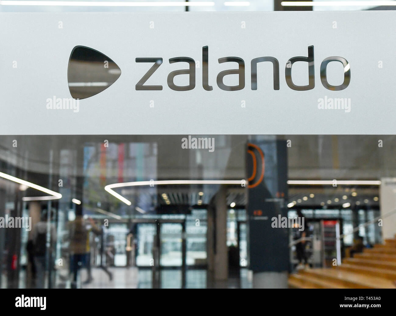 Berlin, Germany. 10th Apr, 2019. The newly opened headquarters of the ...