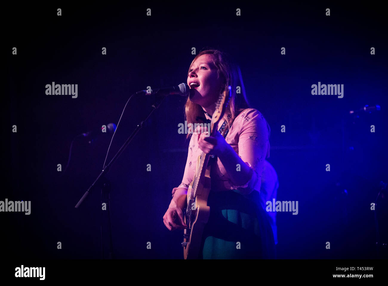 Denmark, Copenhagen - April 12, 2019. The Australian singer and ...