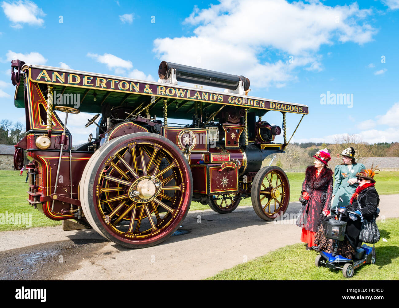 Beamish, Durham County, England, United Kingdom, 13 April 2019. Beamish ...