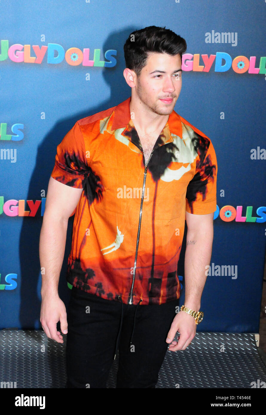 Los Angeles, California, USA 13th April 2019 Singer Nick Jonas attends ...