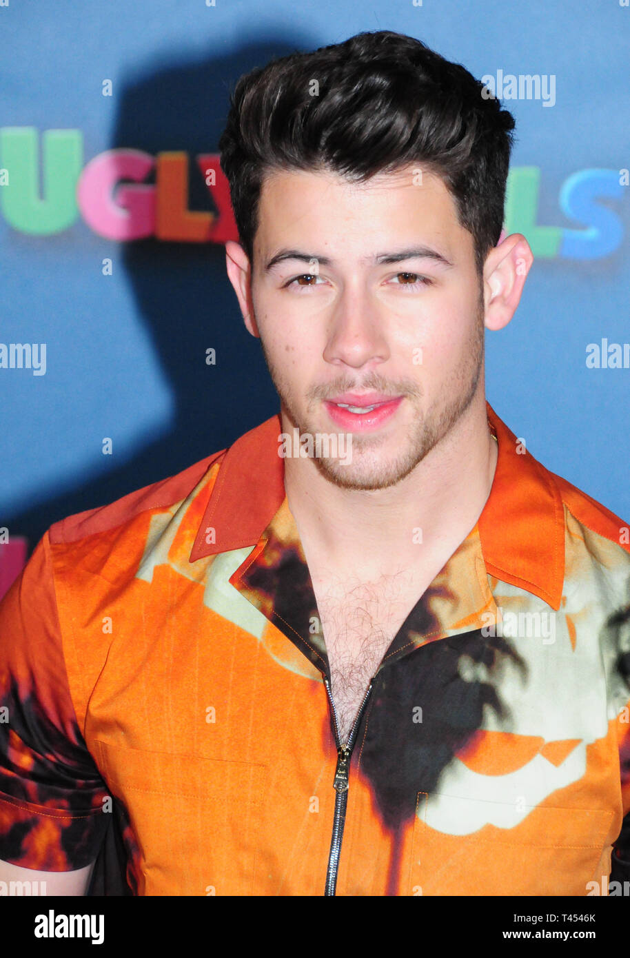 Los Angeles, California, USA 13th April 2019 Singer Nick Jonas attends ...