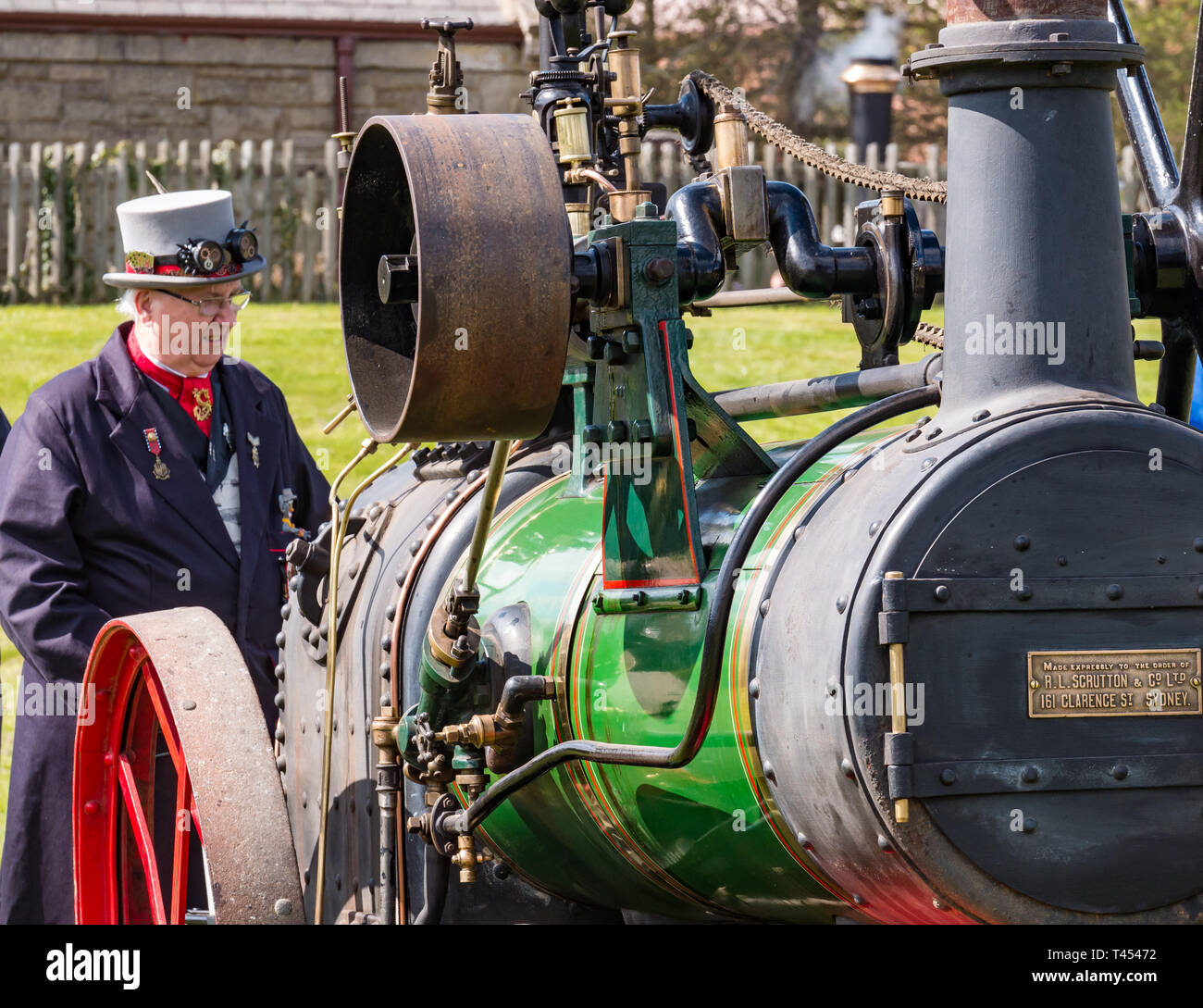 Beamish, Durham County, England, United Kingdom, 13 April 2019. Beamish ...