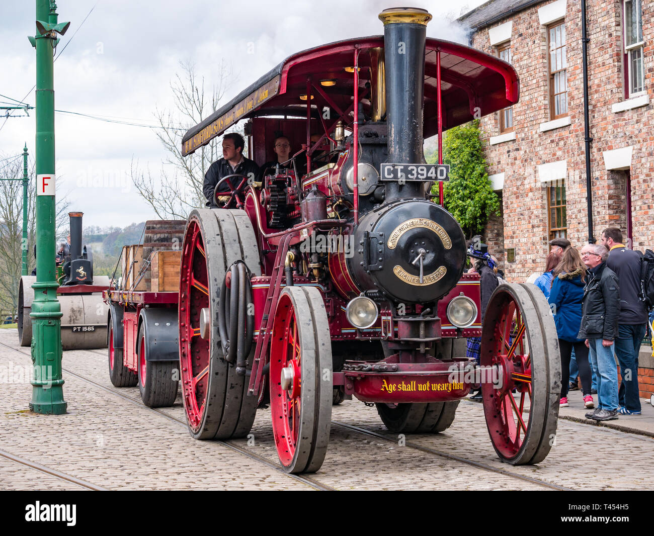 Traction engine beamish hi-res stock photography and images - Alamy