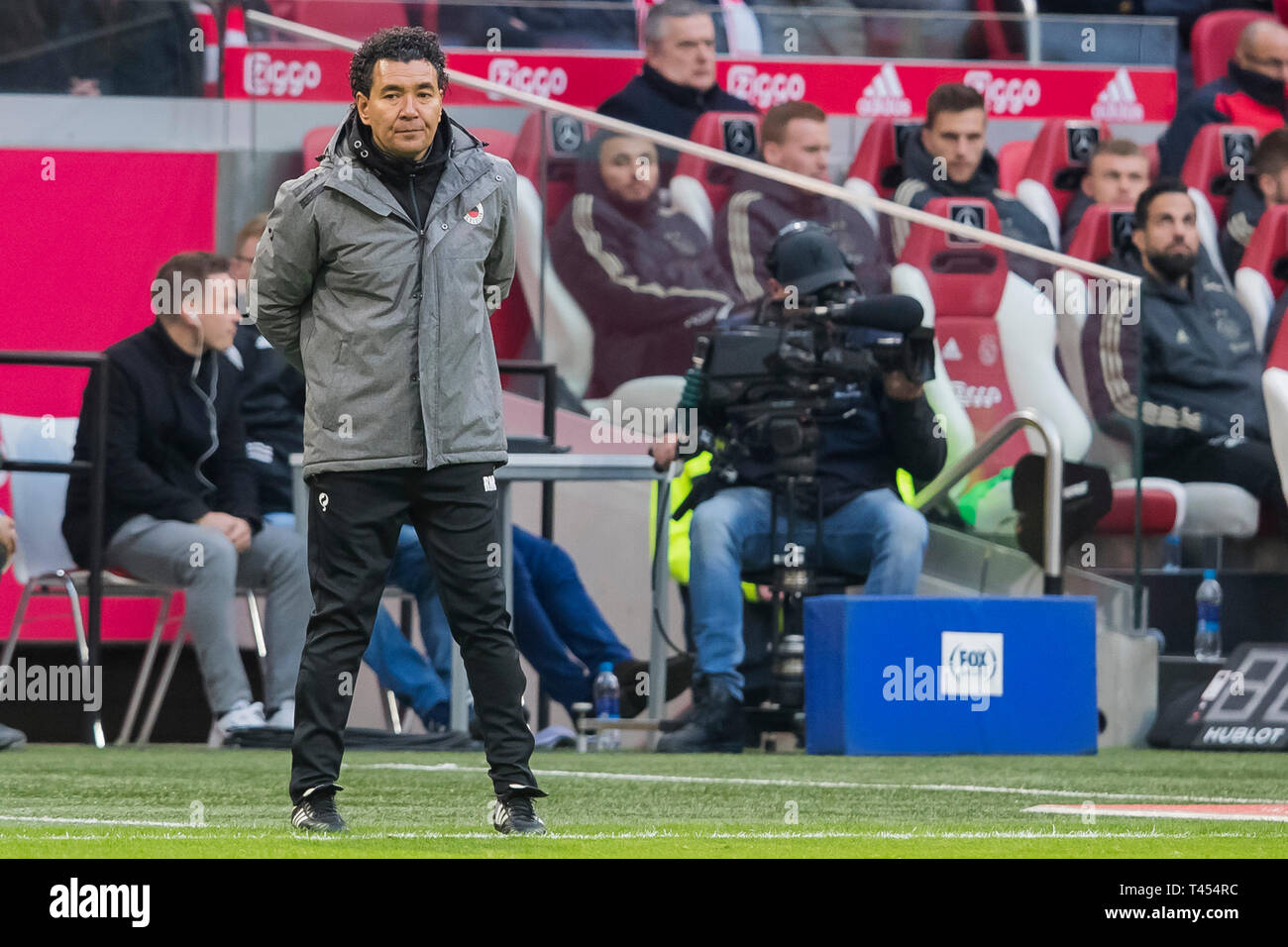 AMSTERDAM, Johan Cruijff Arena, 13-04-2019 , season 2018 / 2019 , Dutch ...