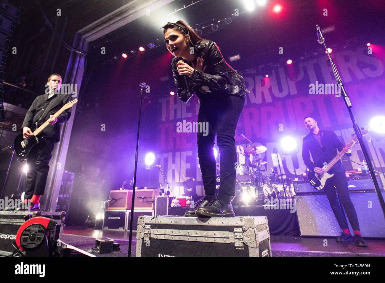 SAN FRANCISCO, CA - APRIL 12: Kevin Bivona, Aimee Allen, Jesse Bivona ...