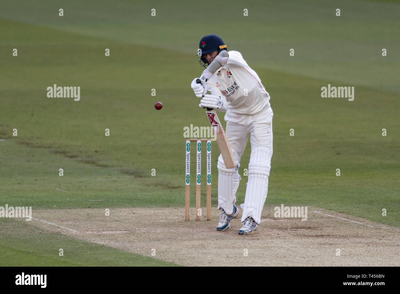 London, UK. 13th Apr, 2019. Tim Murtagh of Middlesex in action during ...