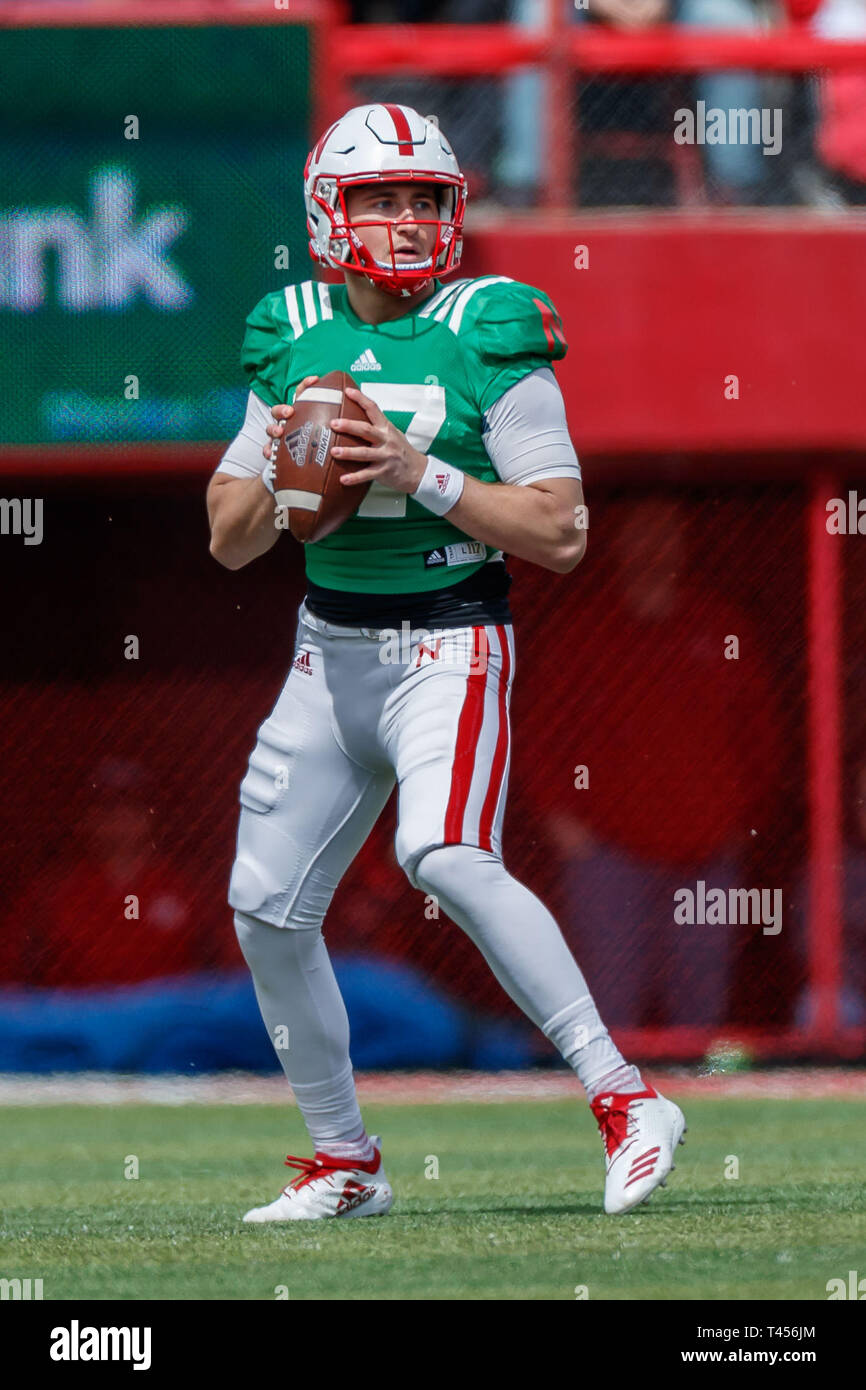 Lincoln, NE. USA. 13th Apr, 2019. Andrew Bunch #17 in action during the ...