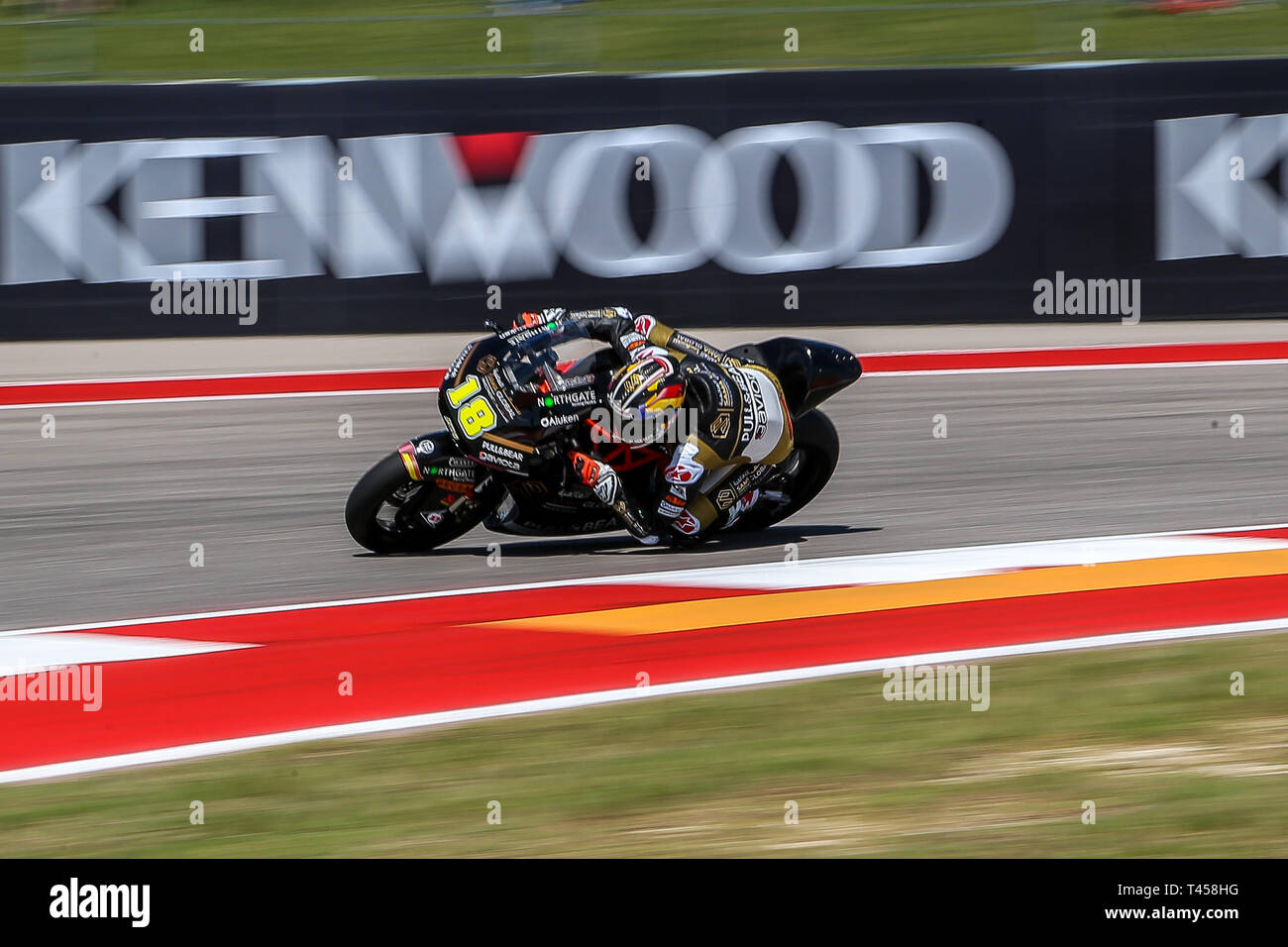 Austin, Texas, USA. 13th Apr, 2019. Riders in action before the Red ...