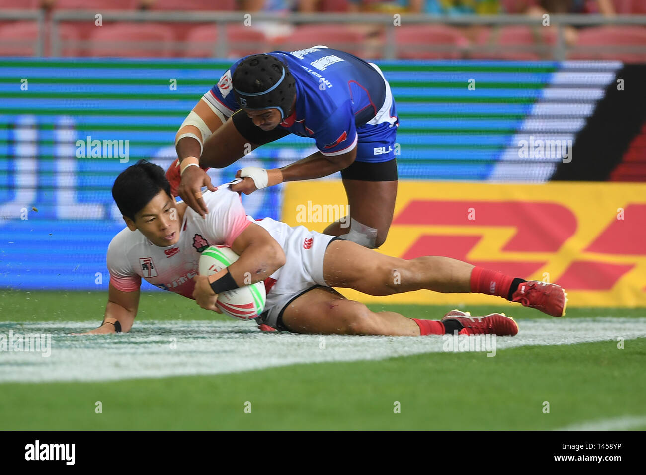 Taisei Hayashi (JPN), APR 13, 2019 - in action during Samoa vs Japan ...