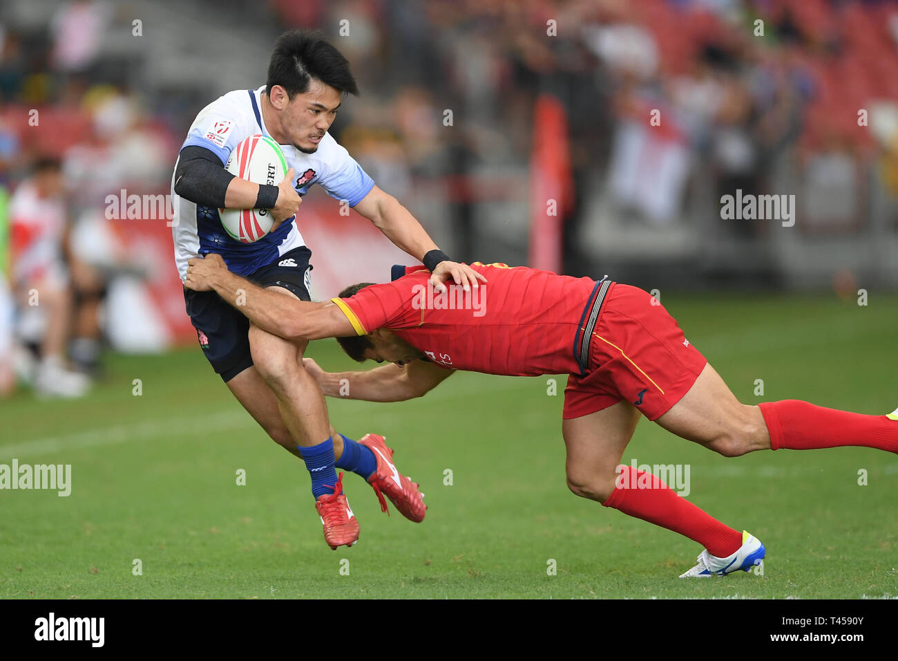 Yoshihiro Noguchi (JPN), APR 13, 2019 - in action during Japan vs Spain ...